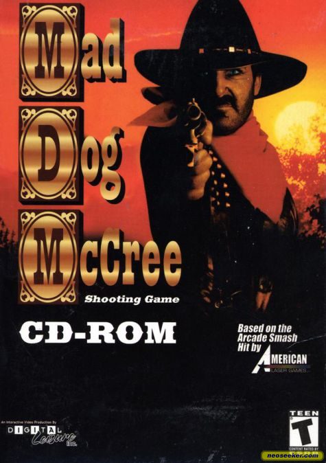 Mad Dog McCree PC Front cover