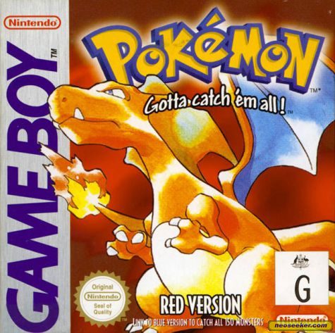 Pokémon Red GBC Front cover