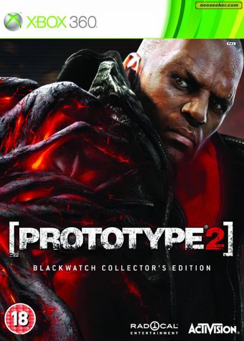 Prototype 2 XBOX360 Front cover