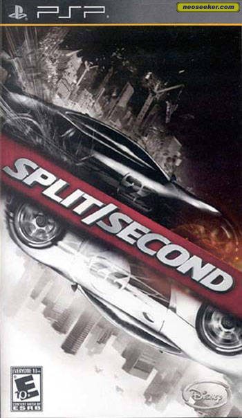 Split/Second PSP Front cover