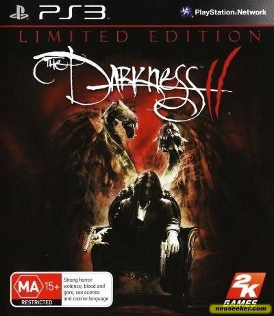 The Darkness II PS3 Front cover