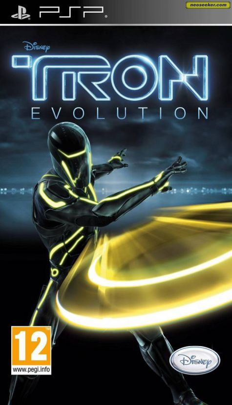 TRON: Evolution PSP Front cover