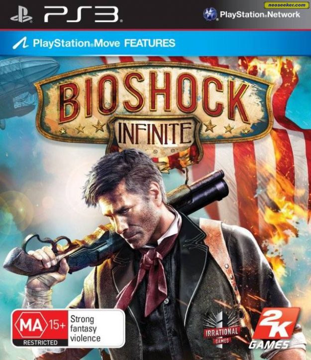 BioShock Infinite PS3 Front cover
