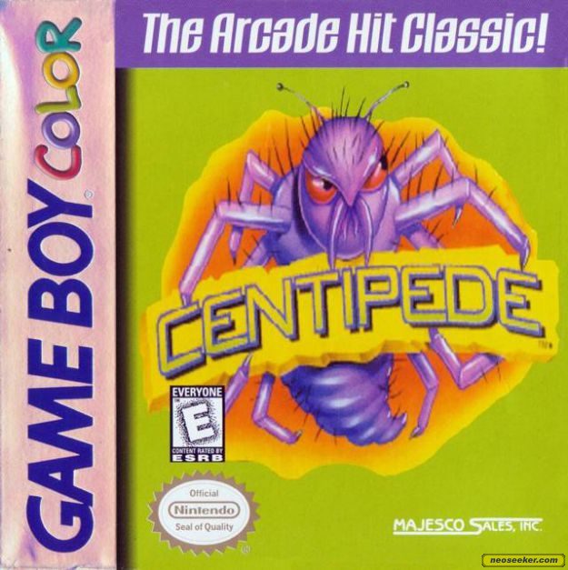 Centipede GBC Front cover