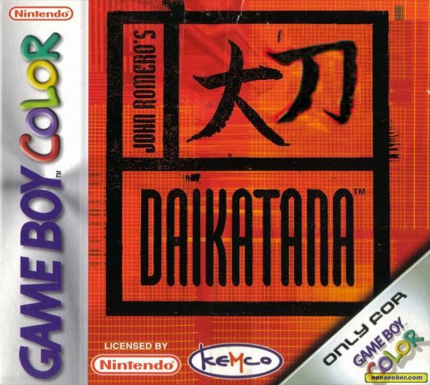 Daikatana GBC Front cover