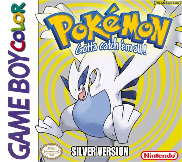 Pokémon Silver GBC Front cover