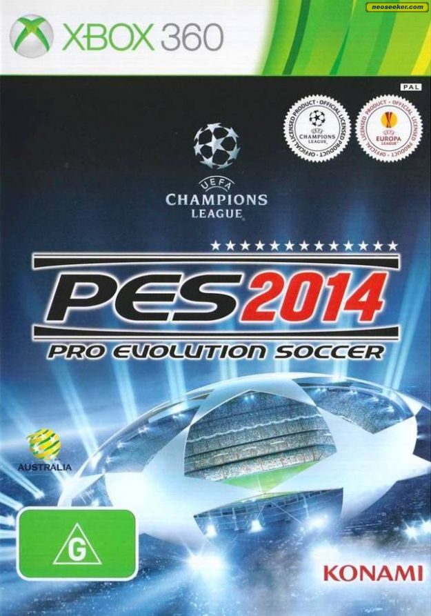 Pro Evolution Soccer 2014 XBOX360 Front cover