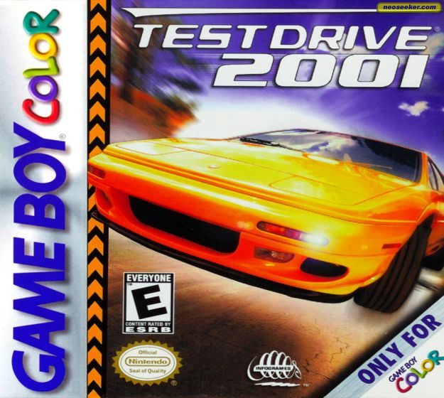 Test Drive 2001 GBC Front cover