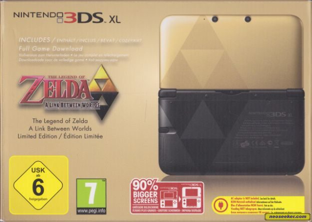 The Legend of Zelda: A Link Between Worlds 3DS Front cover