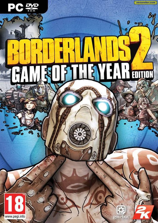Borderlands 2 PC Front cover