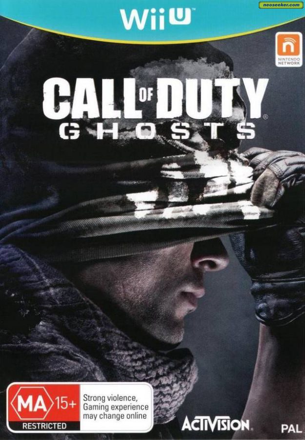 Call of Duty: Ghosts wii-u Front cover
