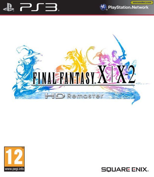 Final Fantasy X / X-2 HD Remaster PS3 Front cover