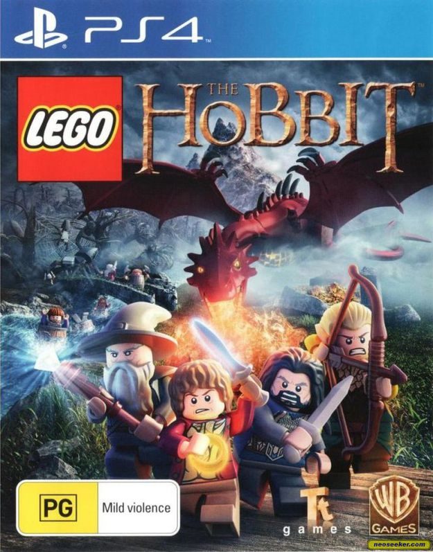 LEGO The Hobbit PS4 Front cover