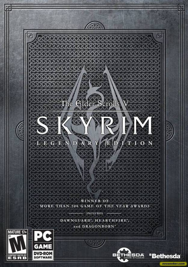 The Elder Scrolls V: Skyrim PC Front cover
