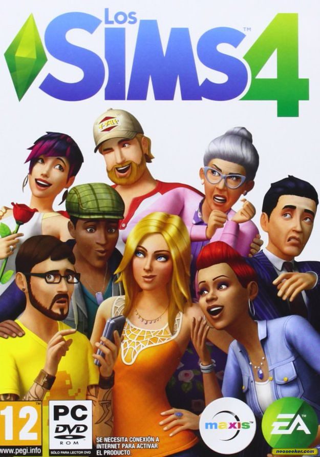 The Sims 4 PC Front cover