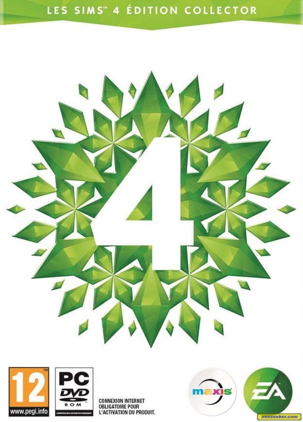 The Sims 4 PC Front cover