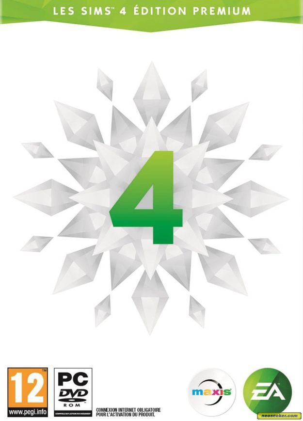 The Sims 4 PC Front cover