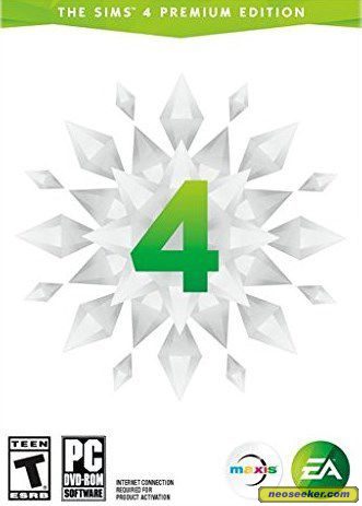 The Sims 4 PC Front cover