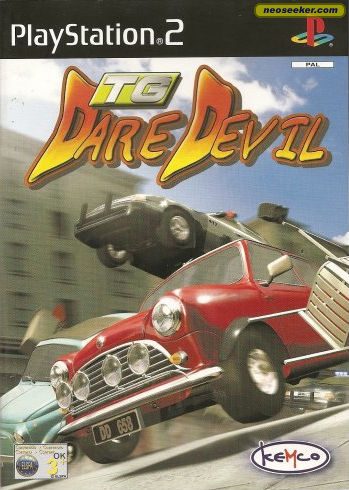 Top Gear Dare Devil PS2 Front cover