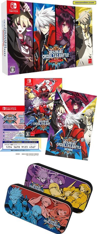 BlazBlue Cross Tag Battle Switch Front cover