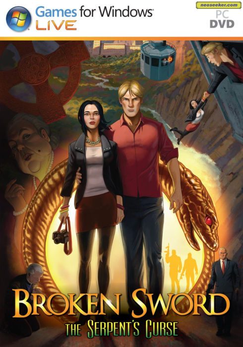 Broken Sword 5: The Serpent's Curse PC Front cover