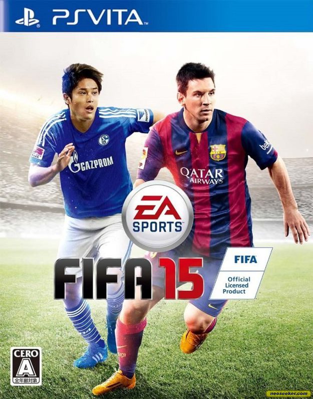 FIFA 15 vita Front cover