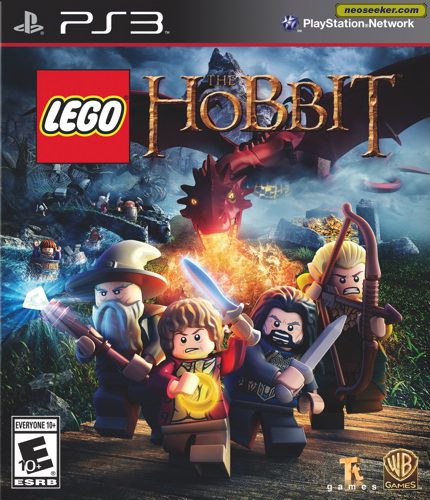 LEGO The Hobbit PS3 Front cover