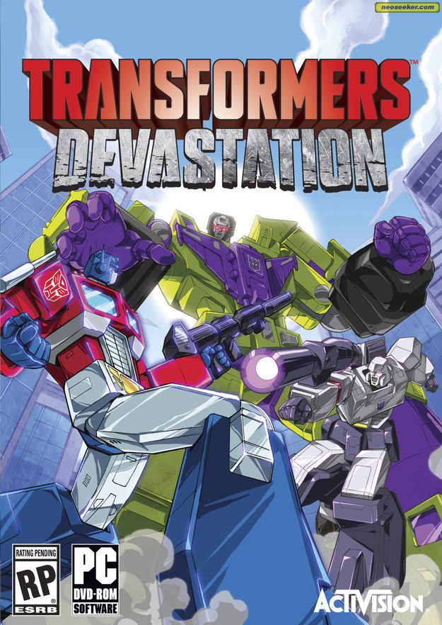 Transformers: Devastation PC Front cover