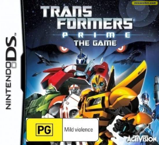 Transformers Prime DS Front cover