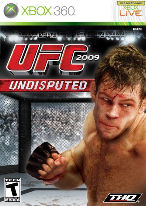 UFC 2009 Undisputed XBOX360 Front cover