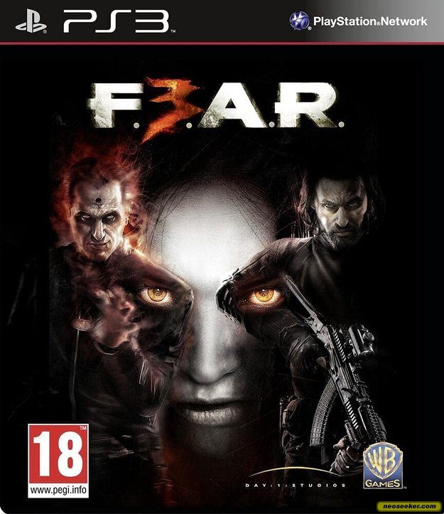 F.E.A.R. 3 PS3 Front cover
