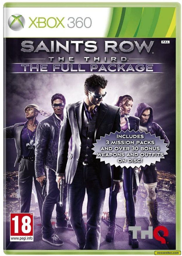 Saints Row: The Third XBOX360 Front cover