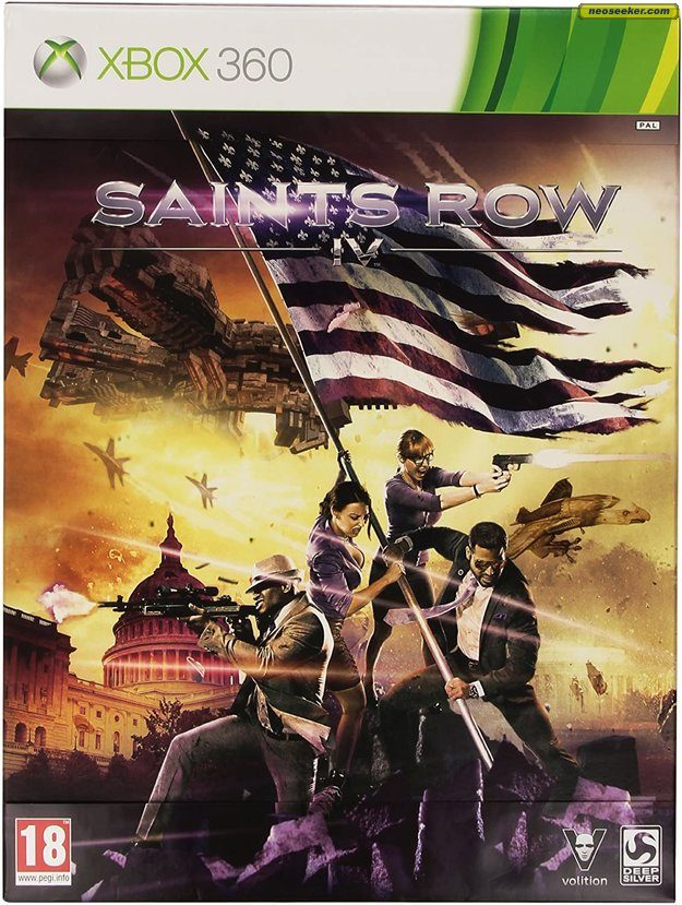 Saints Row IV XBOX360 Front cover