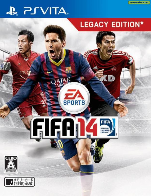 FIFA 14 vita Front cover