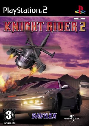 Knight Rider 2 PS2 Front cover
