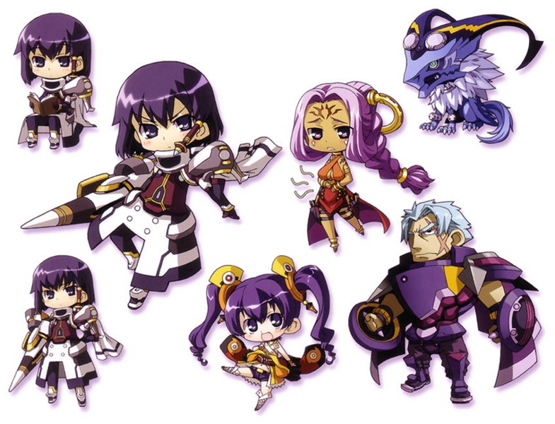 Ar tonelico II: Melody of Metafalica Concept Art