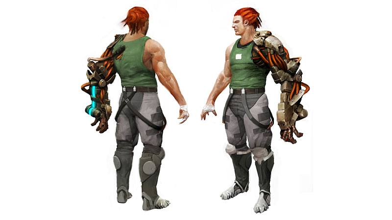 Bionic Commando Concept Art