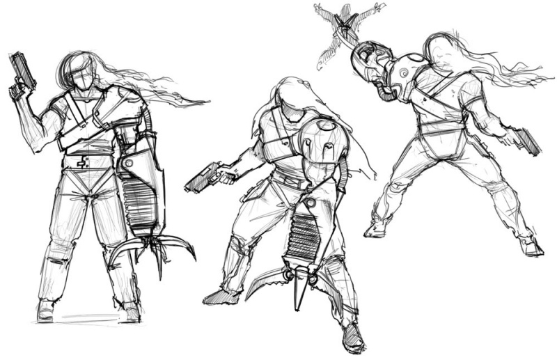 Bionic Commando Concept Art