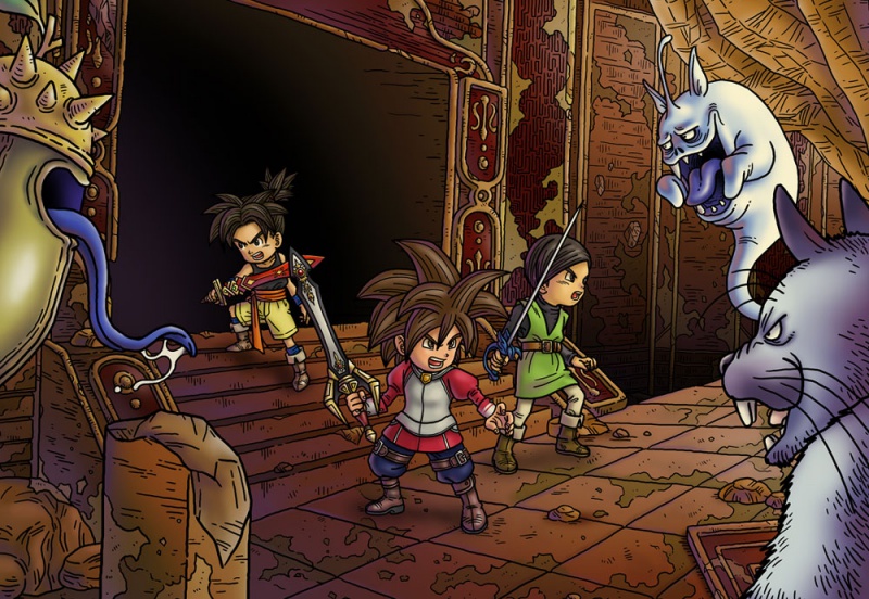 Blue Dragon: Awakened Shadow Concept Art