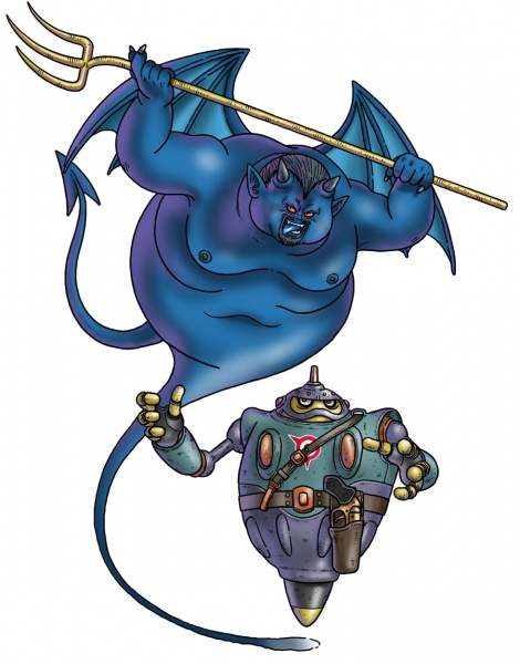 Blue Dragon: Awakened Shadow Concept Art