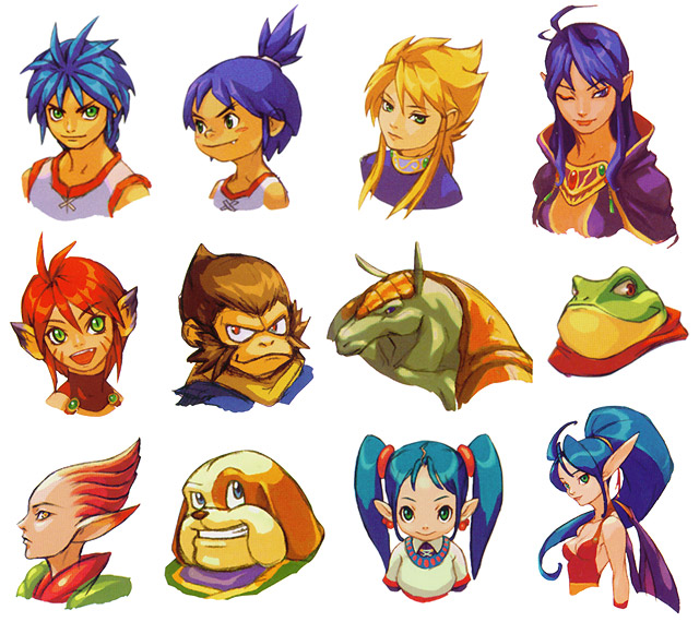 Breath of Fire II Concept Art
