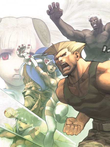 Capcom Fighting Evolution Concept Art