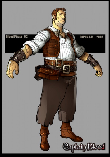 Captain Blood Concept Art