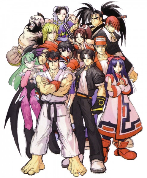 Capcom vs. SNK Concept Art