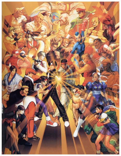 Capcom vs. SNK Concept Art