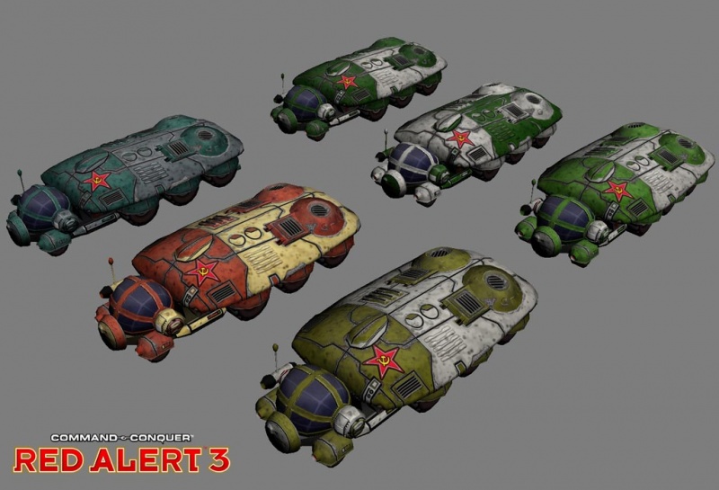 Command & Conquer: Red Alert 3 Concept Art