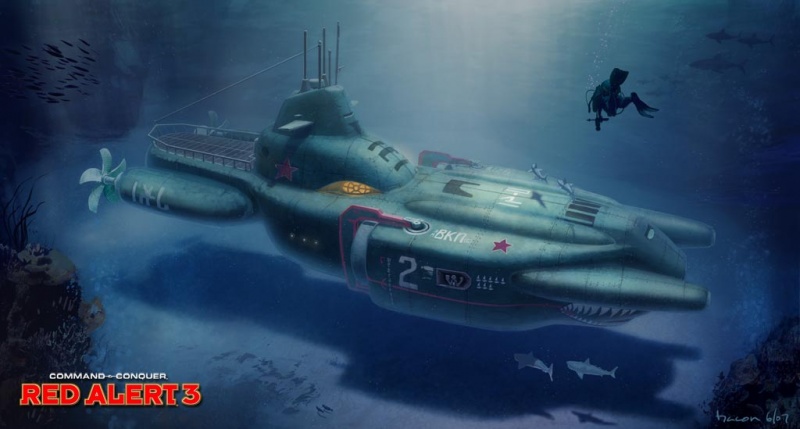 Command & Conquer: Red Alert 3 Concept Art