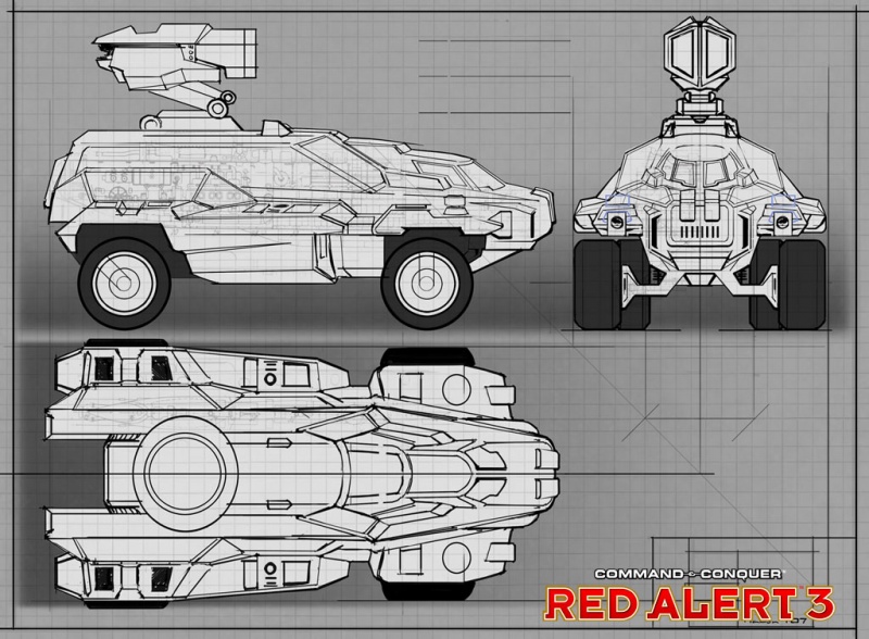 Command & Conquer: Red Alert 3 Concept Art