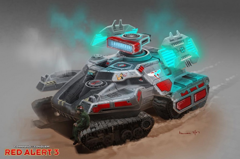 Command & Conquer: Red Alert 3 Concept Art