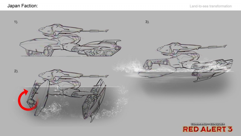Command & Conquer: Red Alert 3 Concept Art